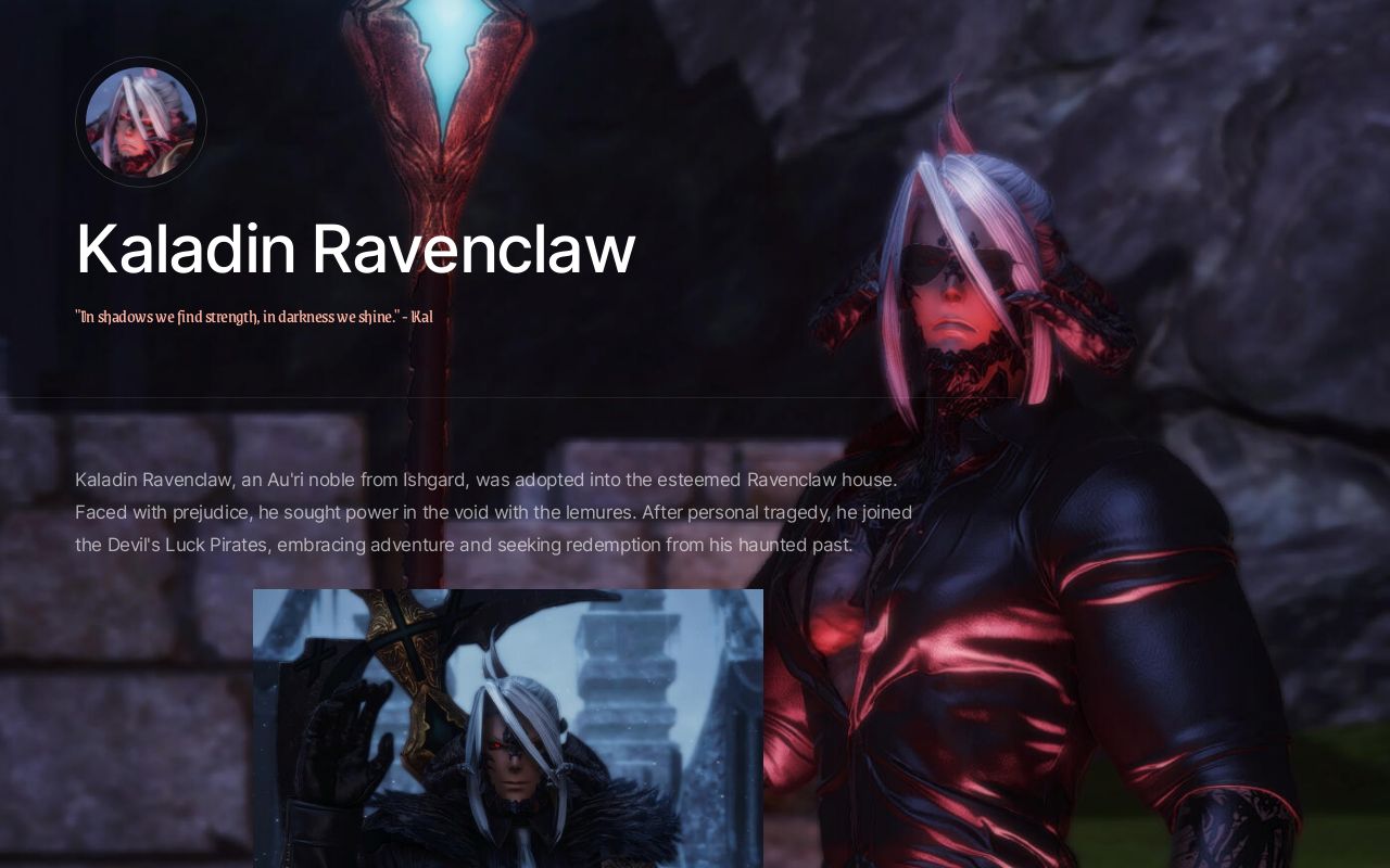 Kaladin Ravenclaw